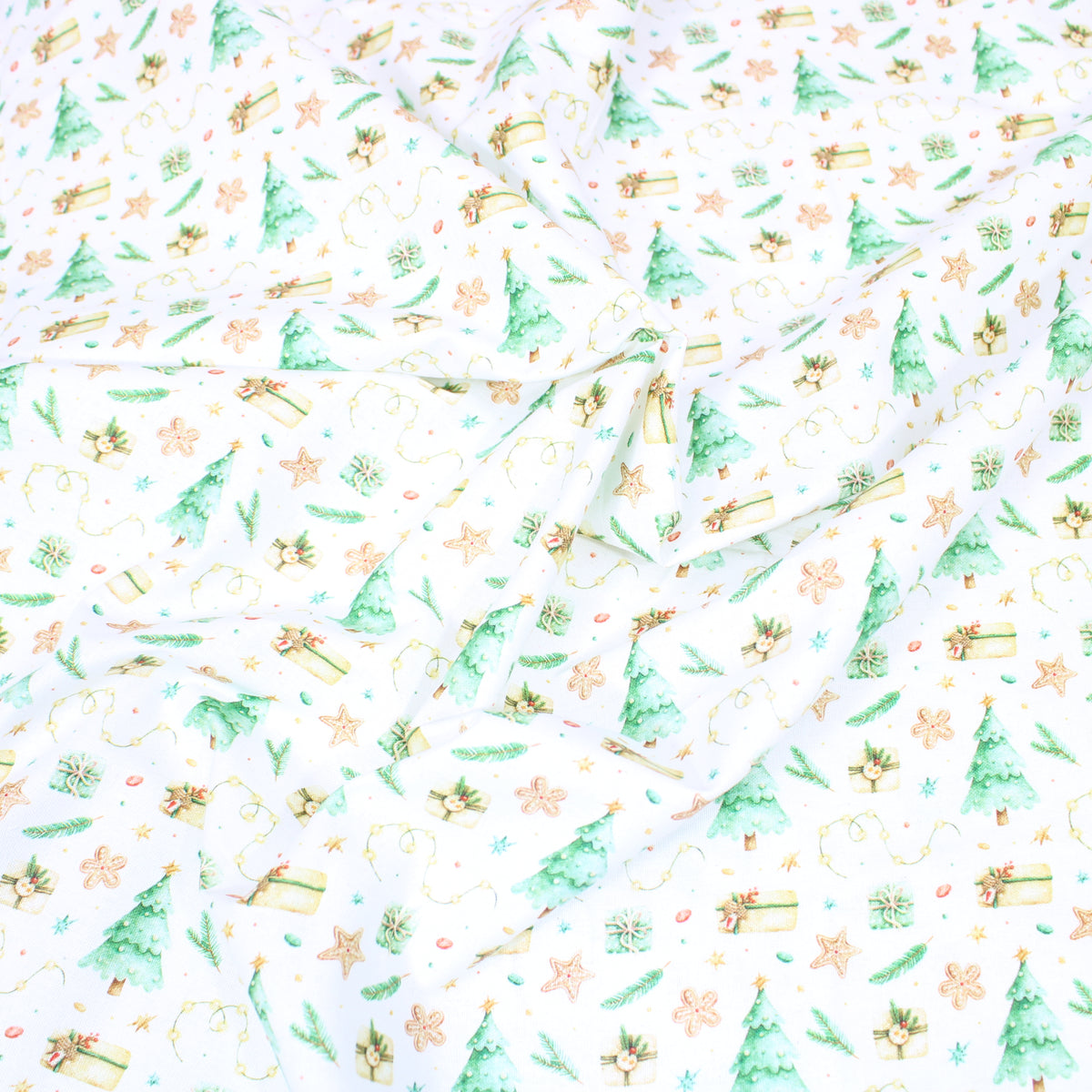 Sold Per Metre, Premium Quality Printed Digital Cotton, 'Tree' - 45" W – Cut Price Fabrics