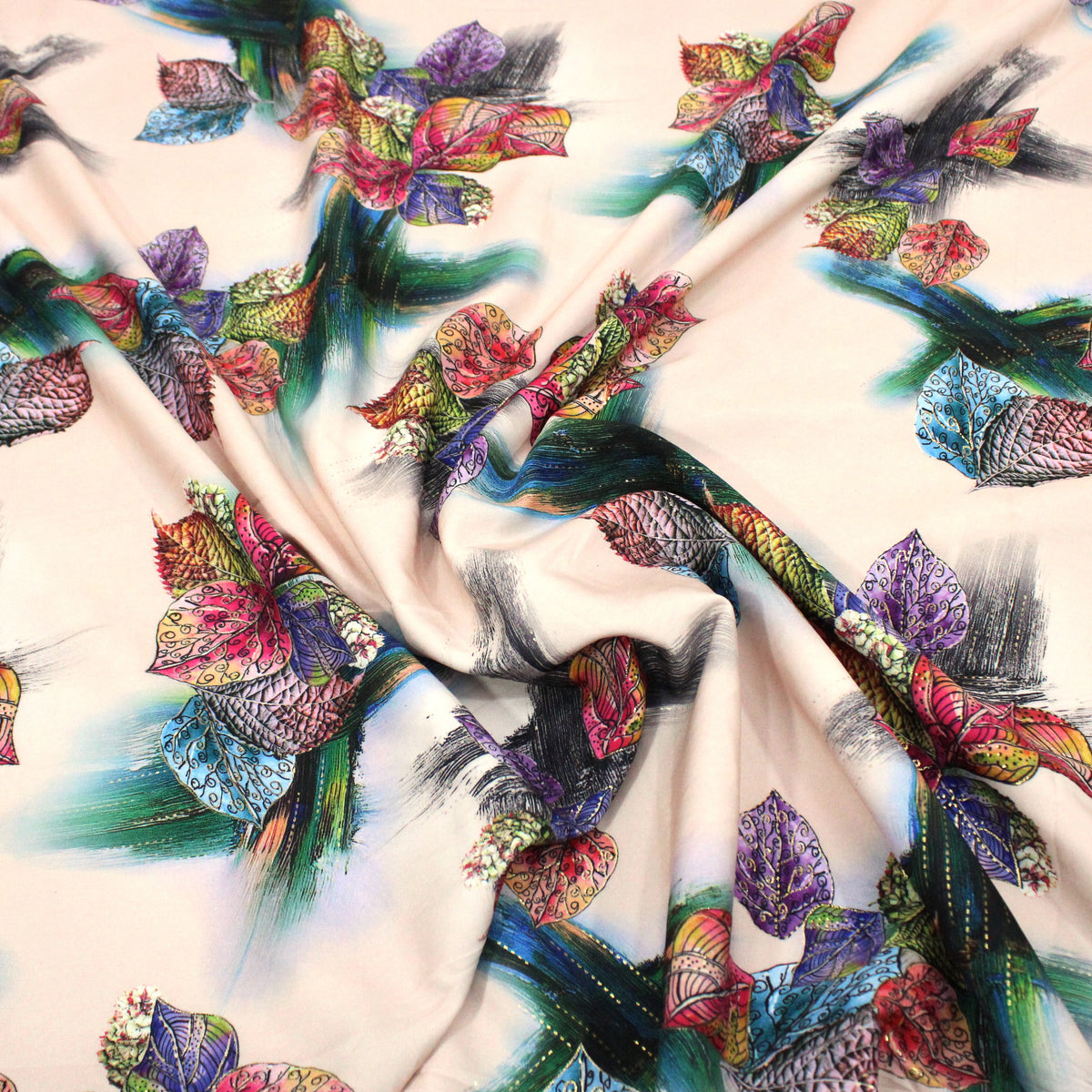 3 Metre, Dressmaking Matt Satin,- 55" Wide- Peach – Cut Price Fabrics