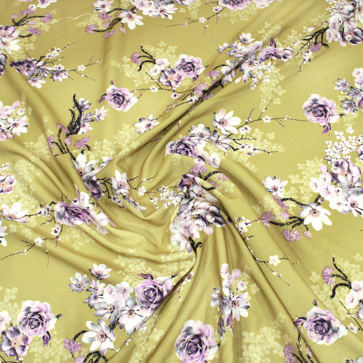 3 Metre, Dressmaking Matt Satin,- 55" Wide- Gold – Cut Price Fabrics