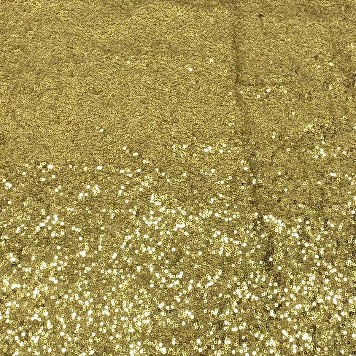 3 Metres - Luxurious Sequins On Net - 55" Wide - Gold – Cut Price Fabrics