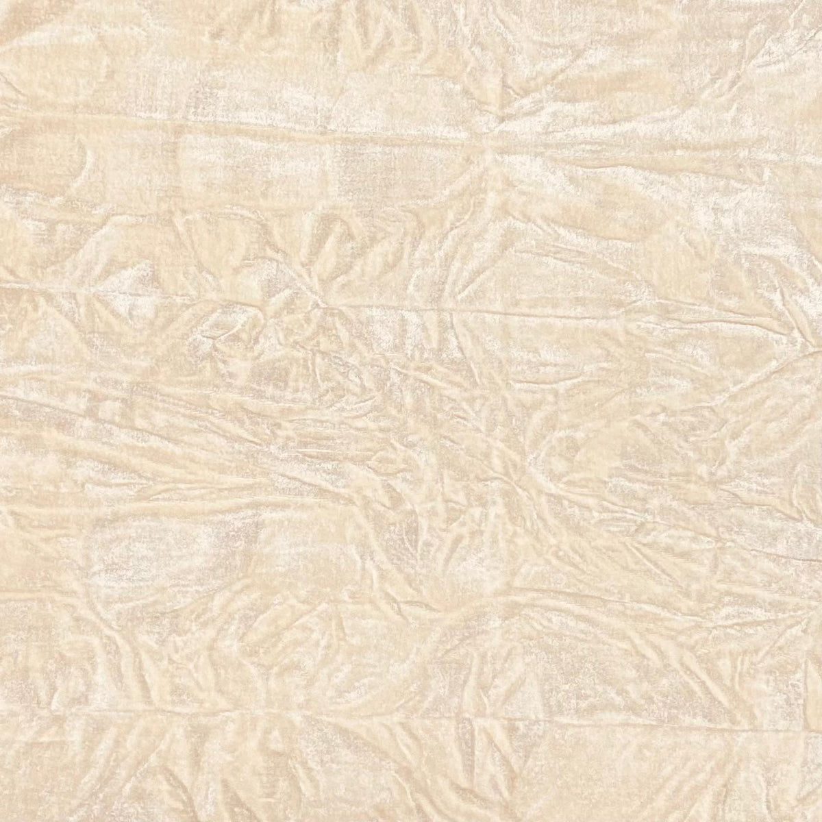 3 Metres Crushed Spandex Velvet 55" Wide (Cream) – Cut Price Fabrics