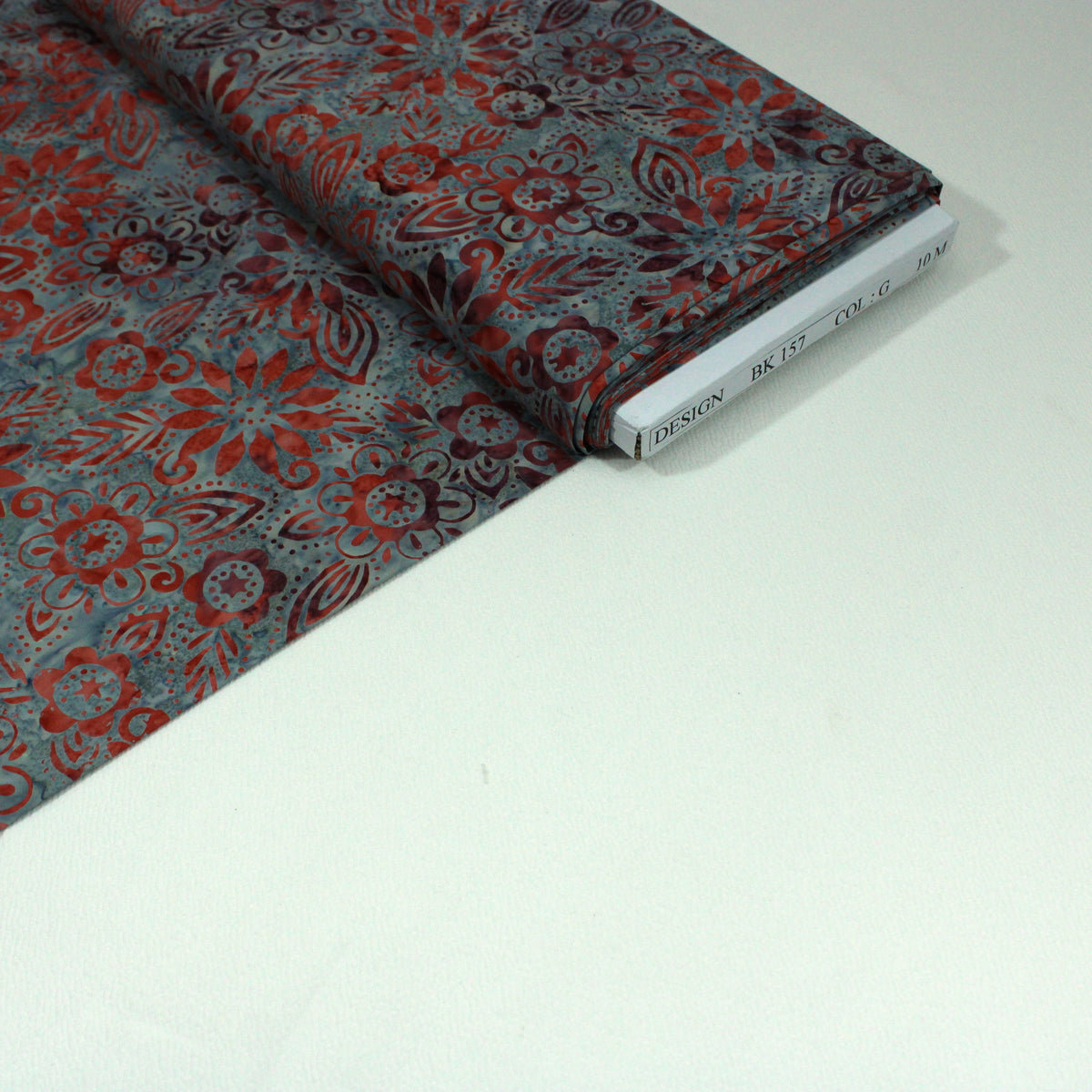 Premium Quality 100% Cotton Bali Batik - 45" Wide - Lava Floral – Cut ...