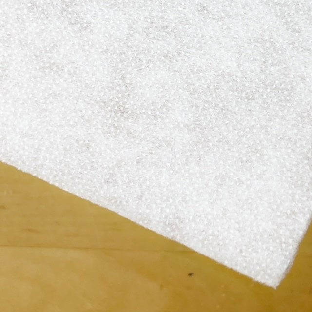 Iron-On Fusible Fleece (Wadding) 90cm Wide- White – Cut Price Fabrics